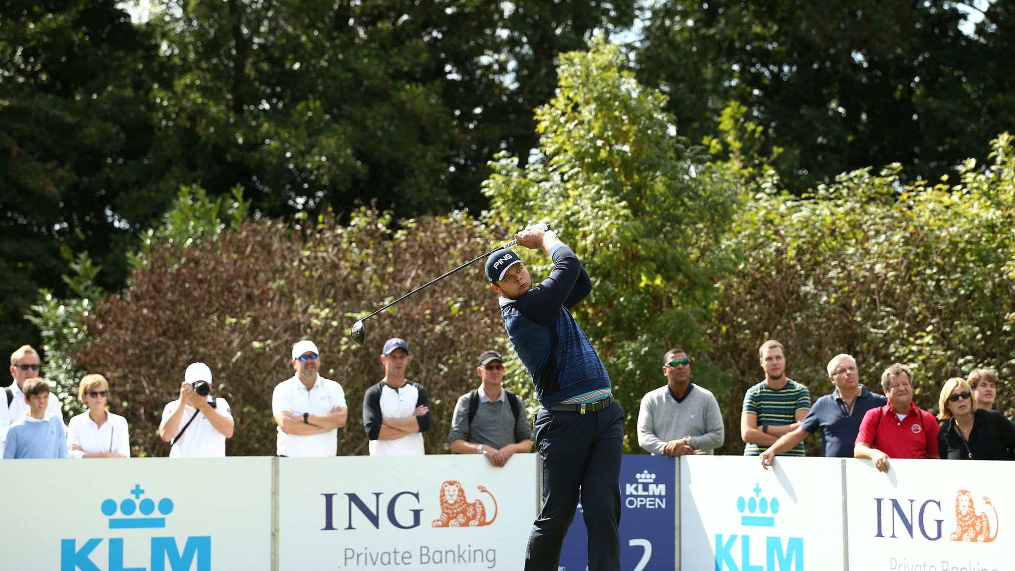 KLM Open: Chris Wood one ahead; Jonathan Thomson in contention | Golf ...