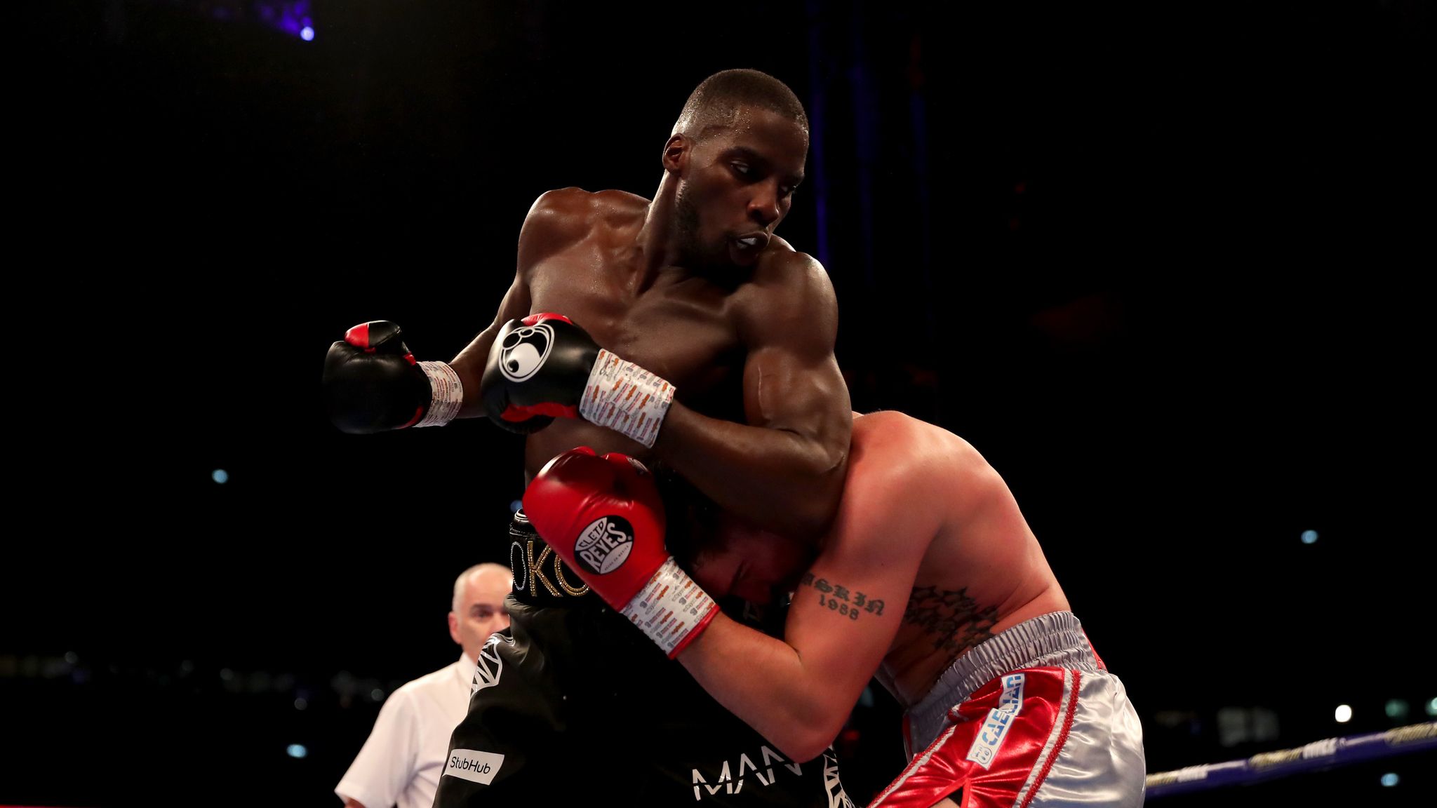 Joshua vs Povetkin: Lawrence Okolie claims British belt after ugly ...