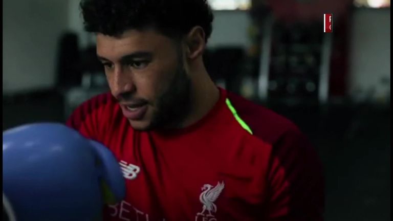 Ox shows off his boxing skills | Video | Watch TV Show | Sky Sports