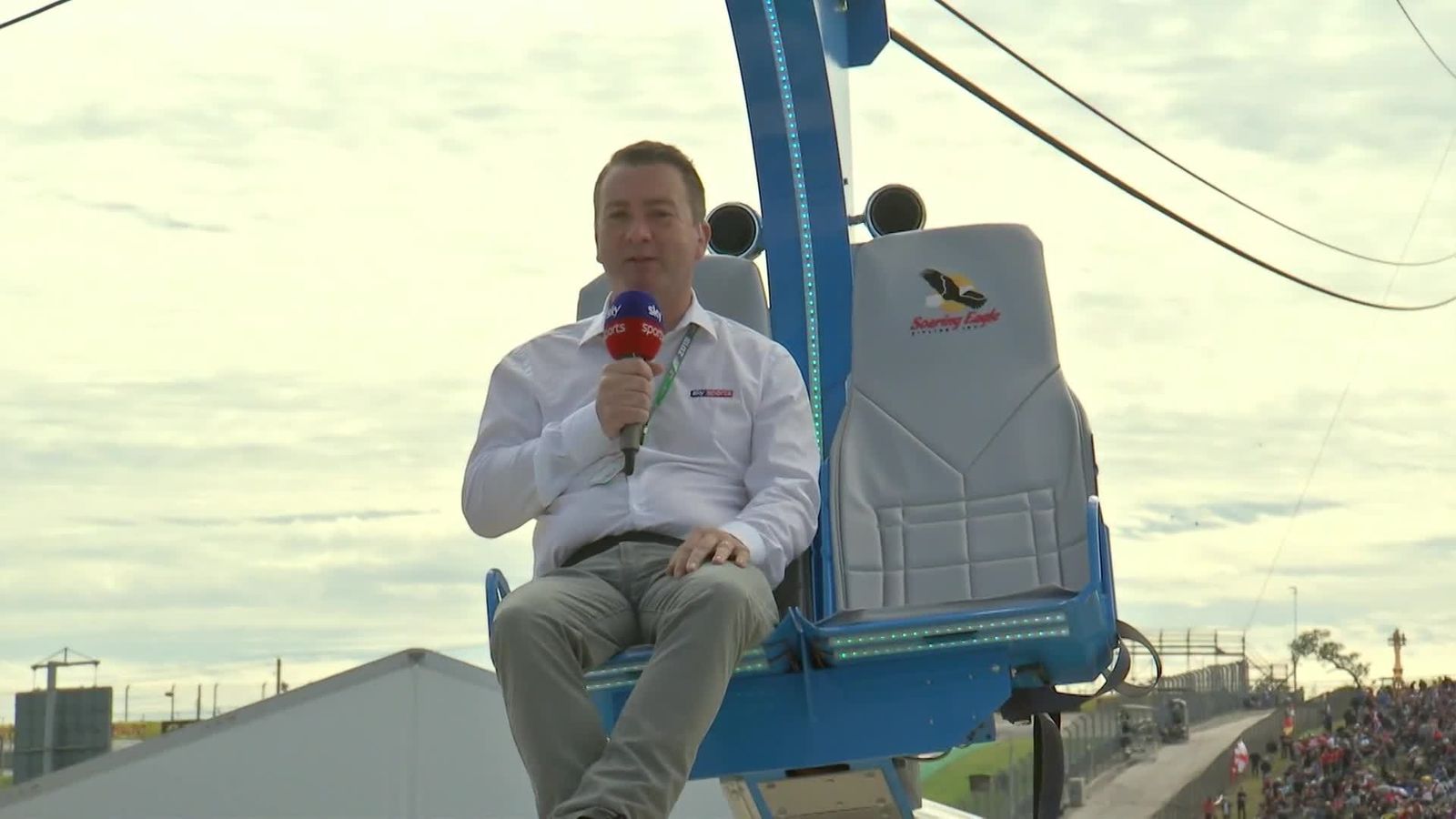 Craig Slater hits new heights! | F1 News | Sky Sports