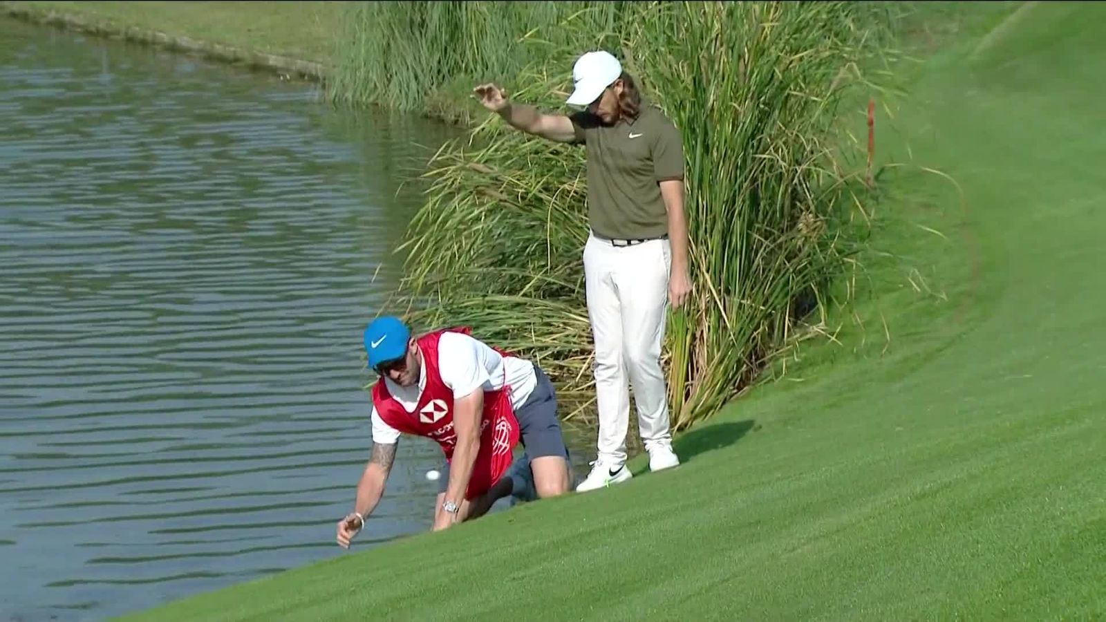 Fleetwood's caddie catch fail | Golf News | Sky Sports