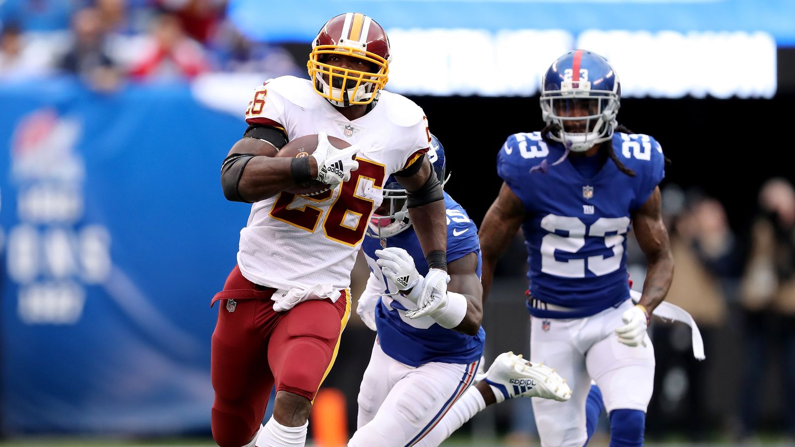 WATCH: Adrian Peterson scores 64-yard touchdown for Redskins | NFL News ...