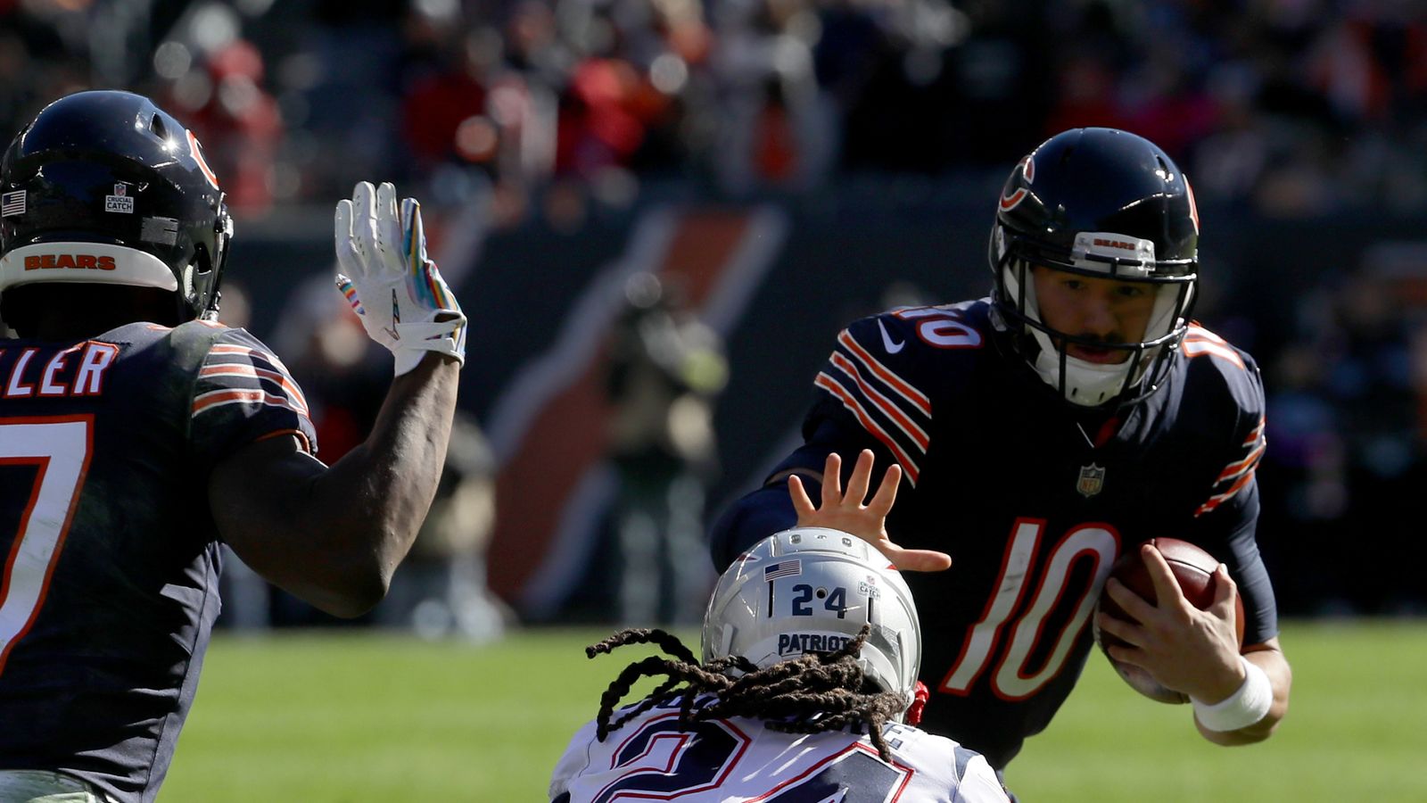 WATCH: NFL plays of the week featuring Mitchell Trubisky, DeAndre ...
