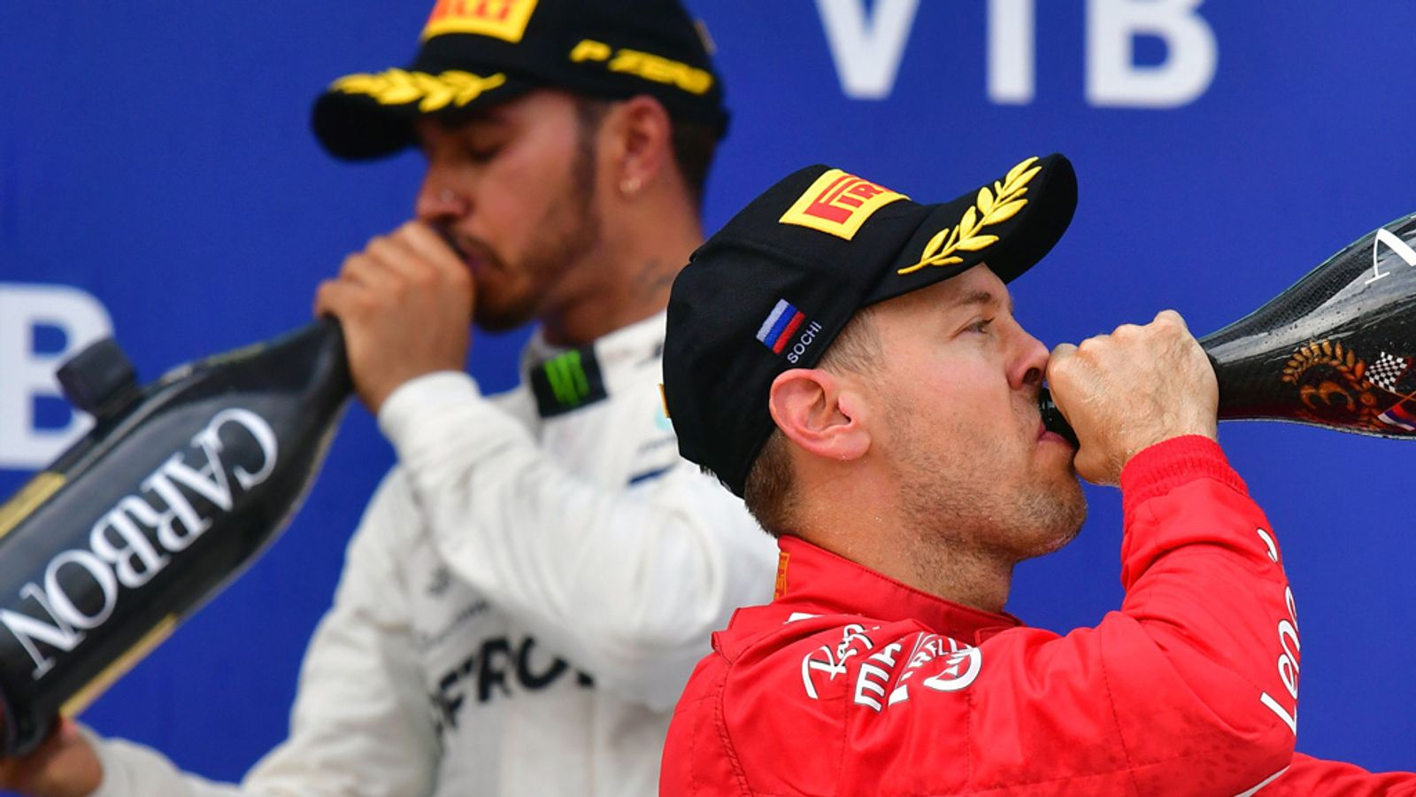 Lewis Hamilton v Sebastian Vettel: Turning points in the F1 title race ...
