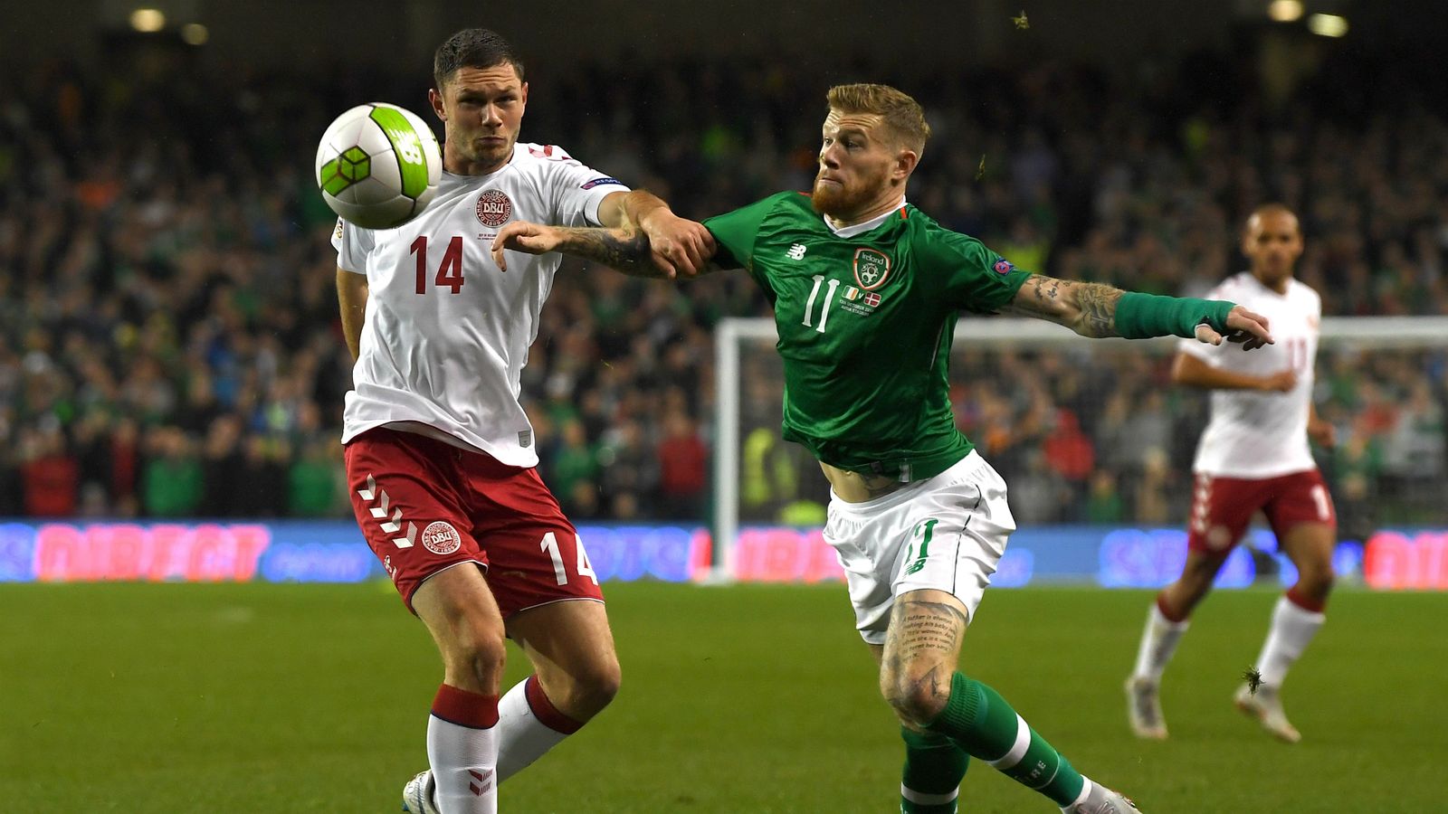 Denmark were holding on against Republic of Ireland, says Martin O ...