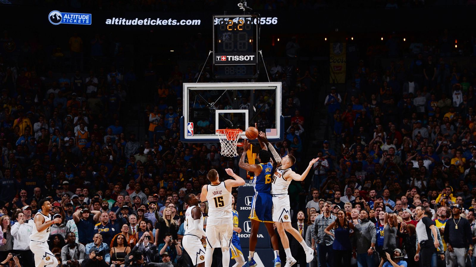 Denver Nuggets beat Golden State Warriors to maintain unbeaten start to ...