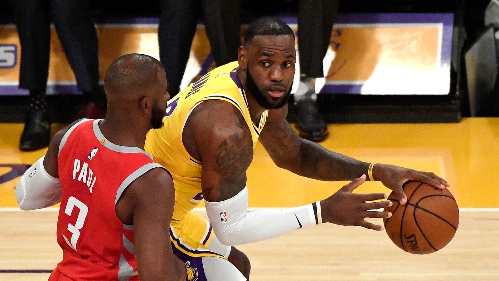 LeBron James takes positives from Los Angeles Lakers defeat by Houston ...