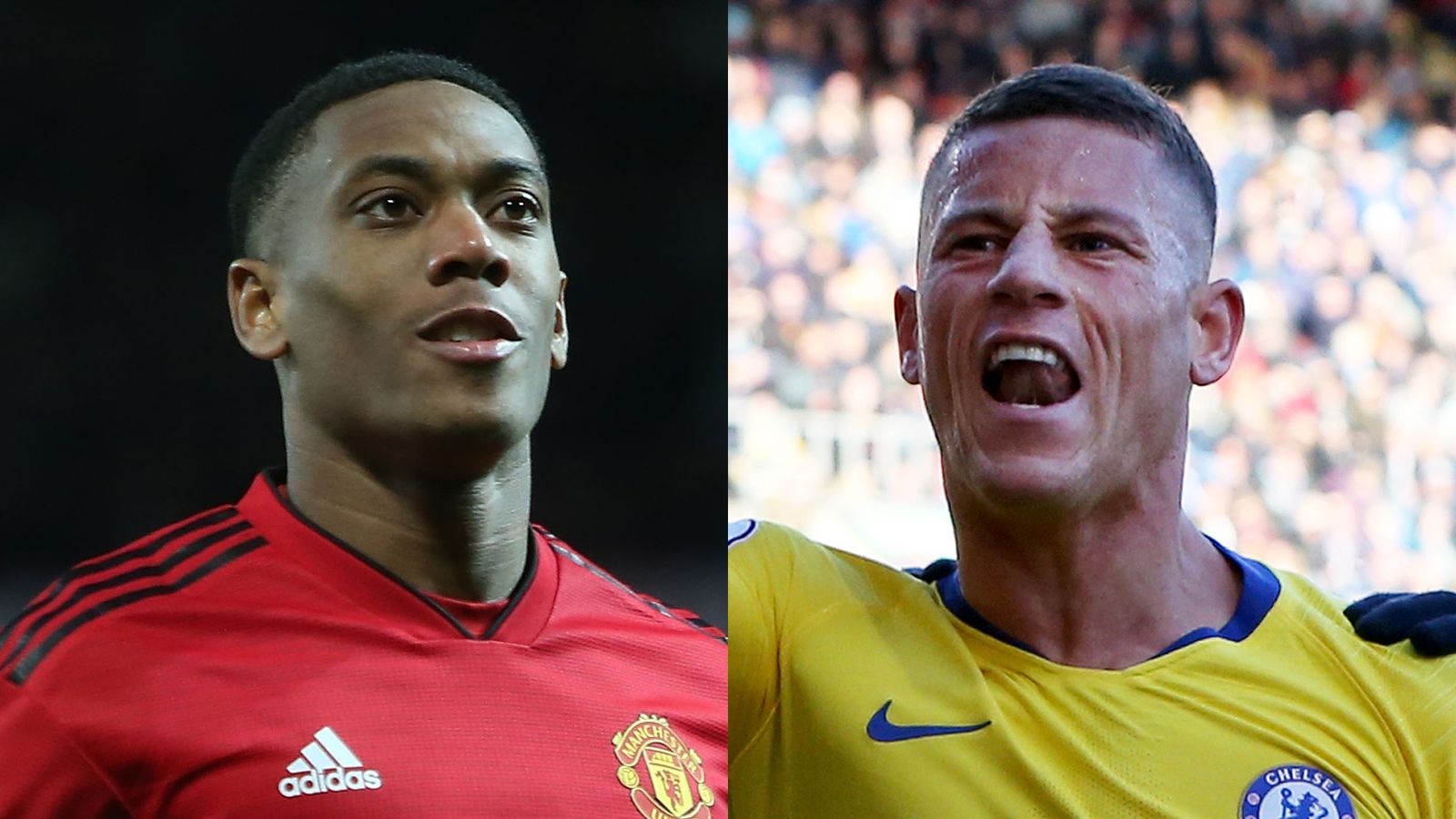 Anthony Martial, Pierre-Emerick Aubameyang, Ross Barkley, Fernandinho ...