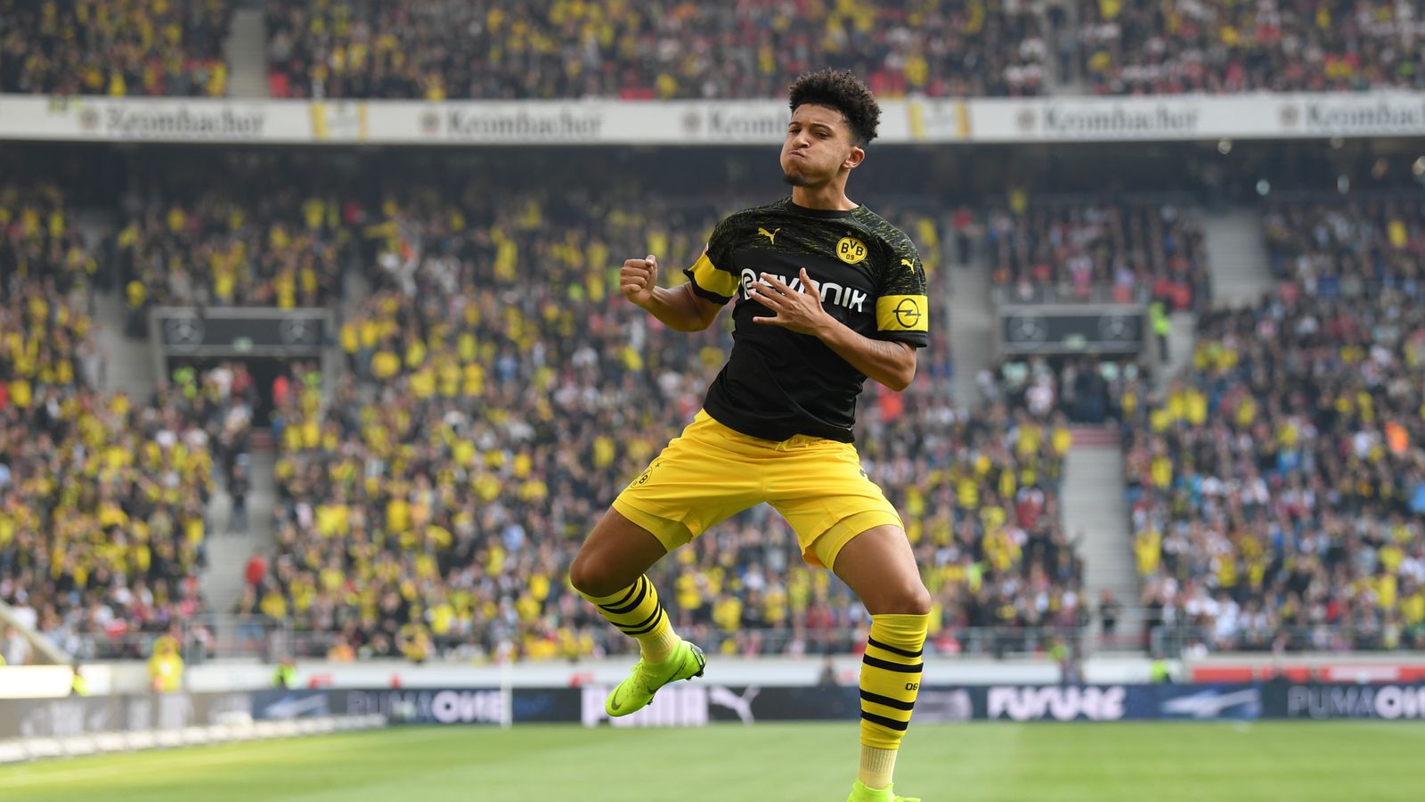 Bundesliga round-up: Jadon Sancho scores in Dortmund win | Football ...