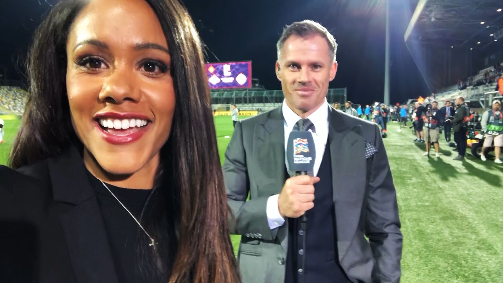 Scotty Cam: Alex Scott takes you behind the scenes for Croatia-England ...