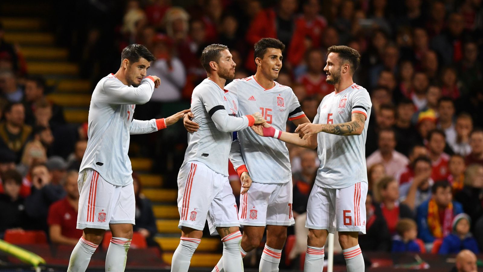 Wales 1 - 4 Spain - Match Report & Highlights