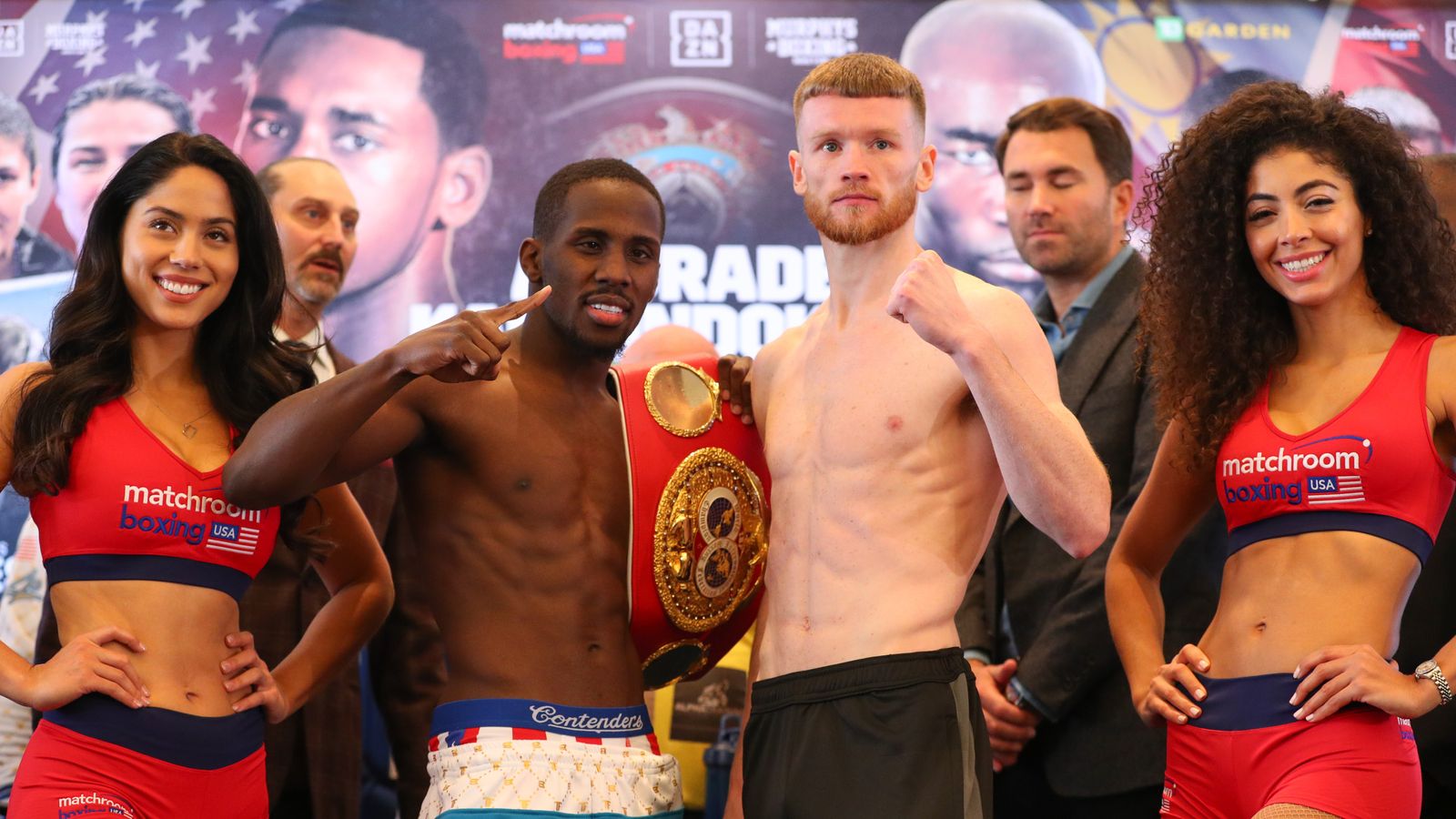 Andrade vs Kautondokwa: Demetrius Andrade and Katie Taylor make weight ...