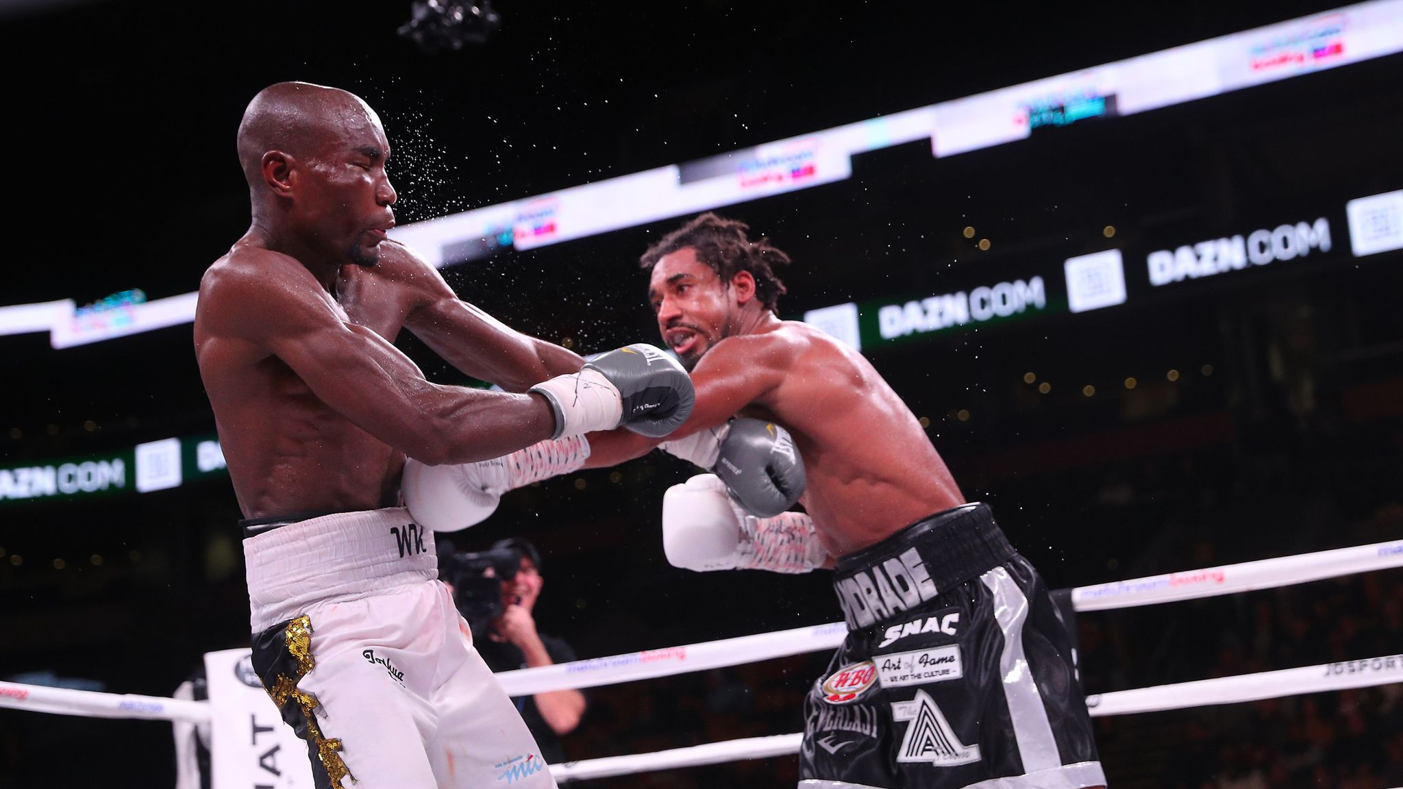 Andrade vs Kautondokwa: Demetrius Andrade wins WBO middleweight world ...