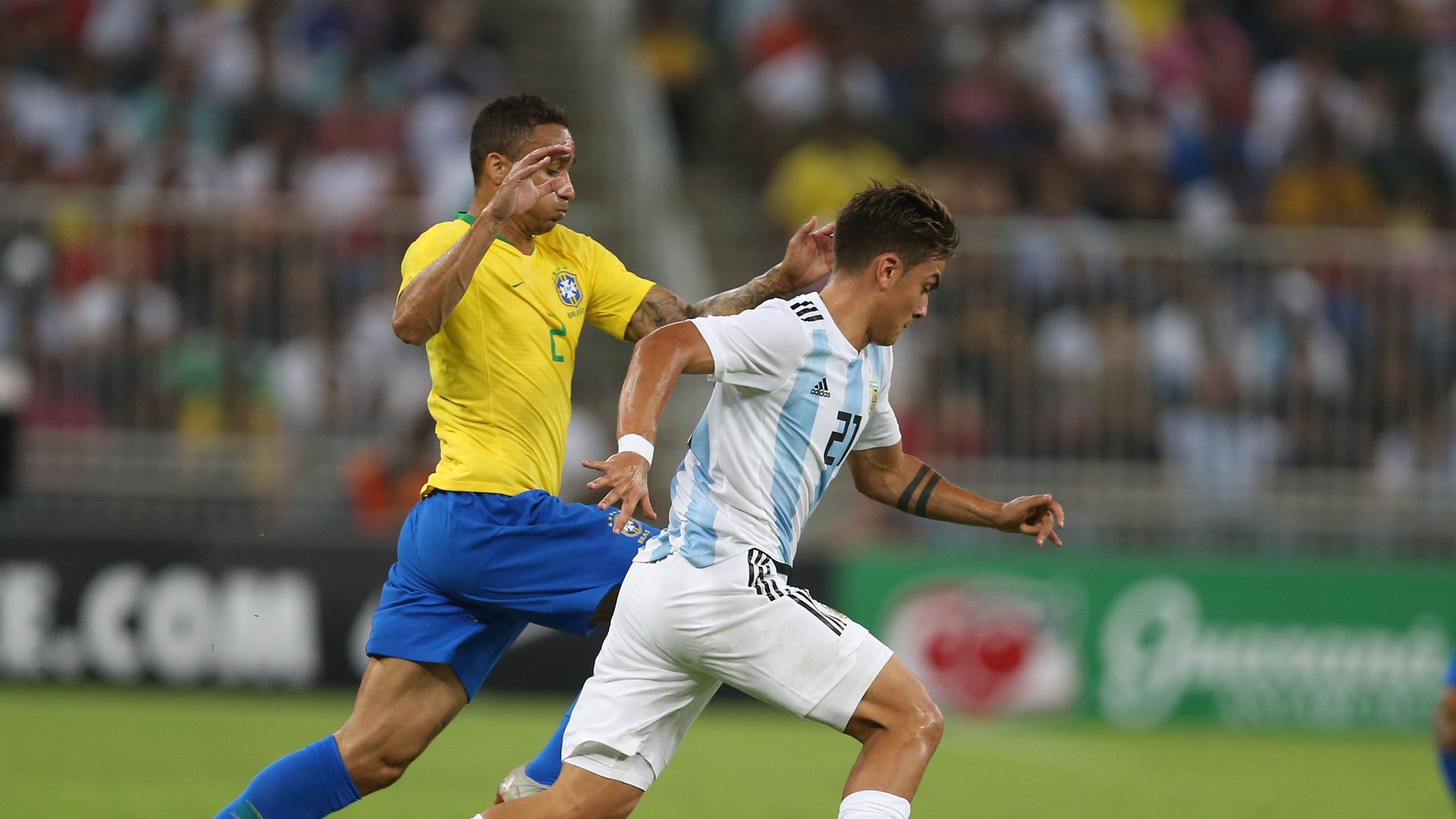 Manchester City full-back Danilo injured in Brazil friendly | Football ...