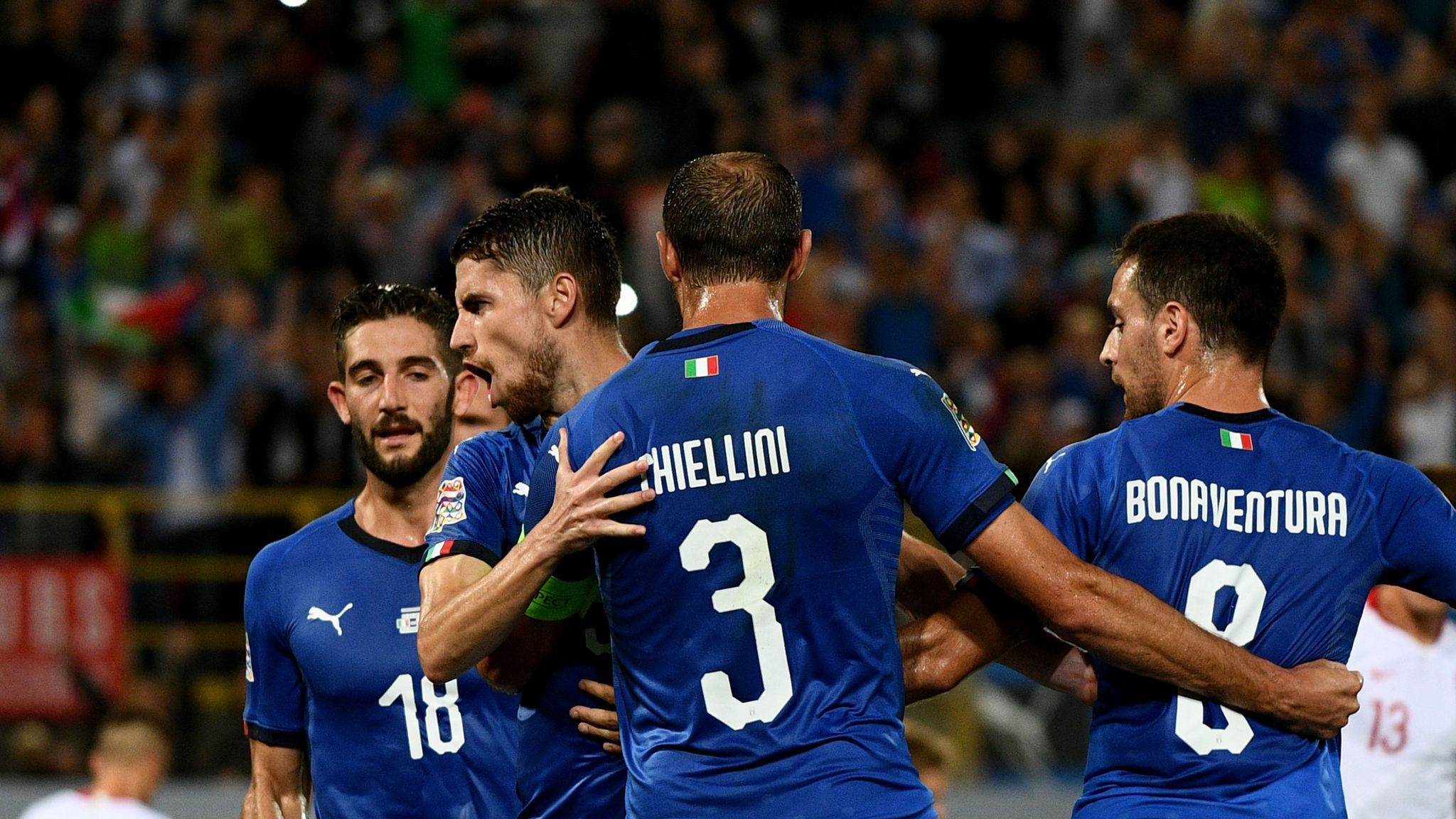 Sunday at the UEFA Nations League: Italy, Russia and Poland in action ...