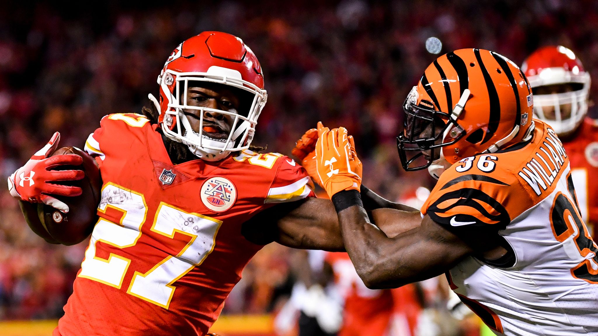 NFL Team of the Week featuring Cam Newton, Kareem Hunt and Mike ...