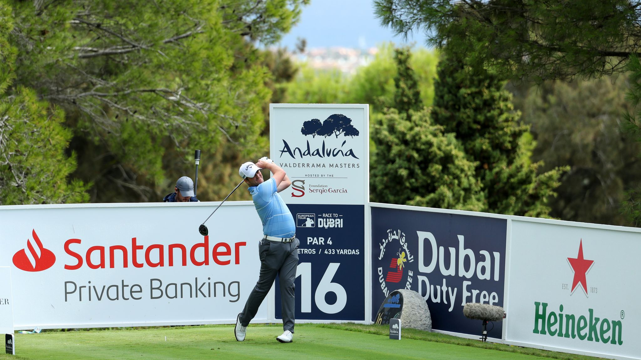 Marc Warren one off the lead as storms continue to hit Valderrama ...