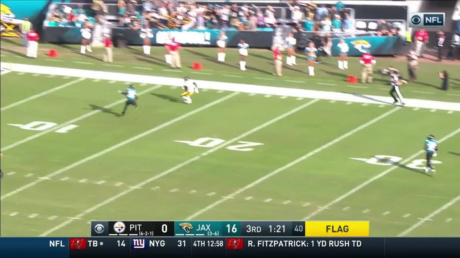 Brown's 78 yard TD for Steelers | NFL News | Sky Sports