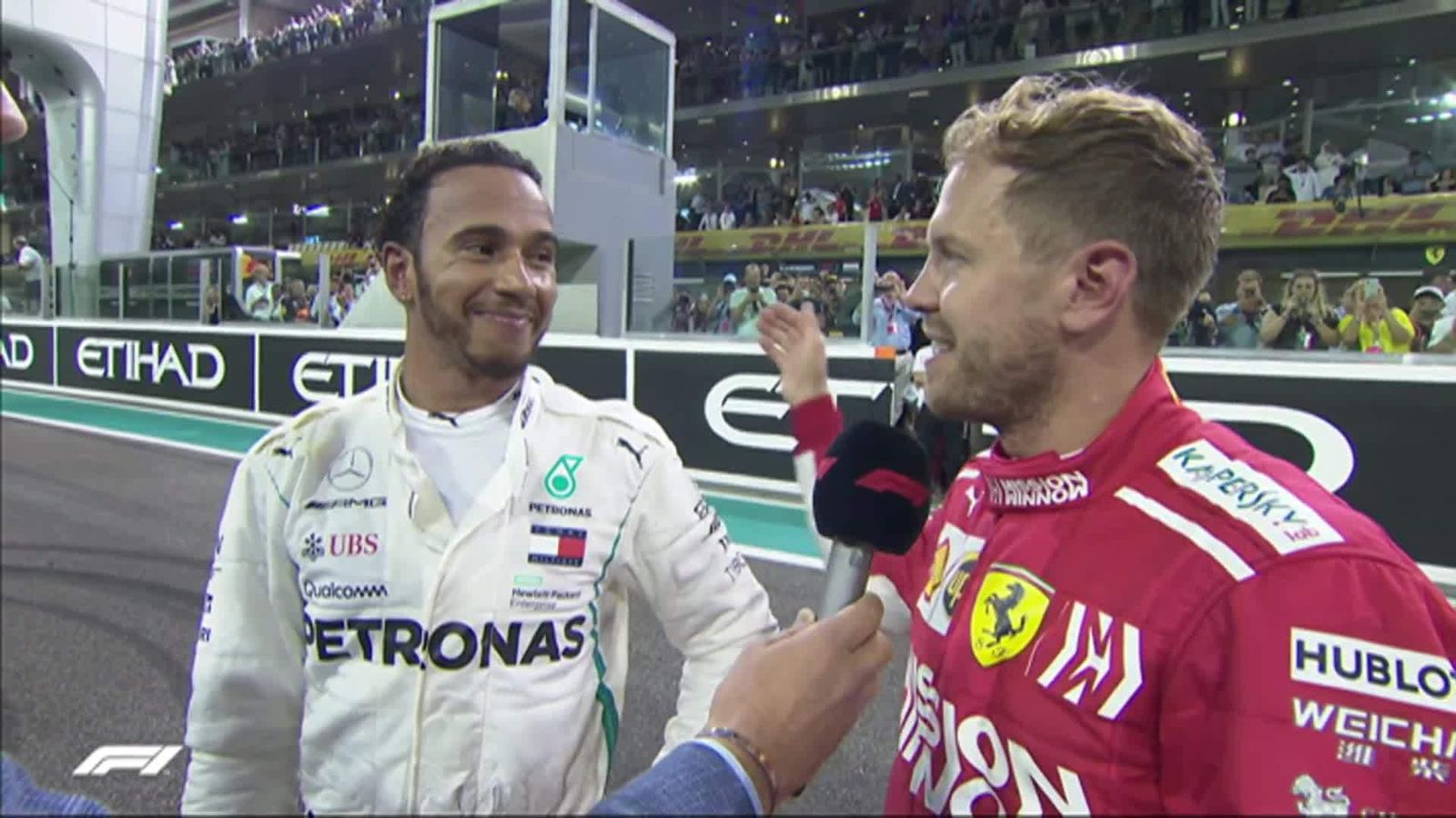 Abu Dhabi GP: Lewis Hamilton, Sebastian Vettel pay Fernando Alonso ...