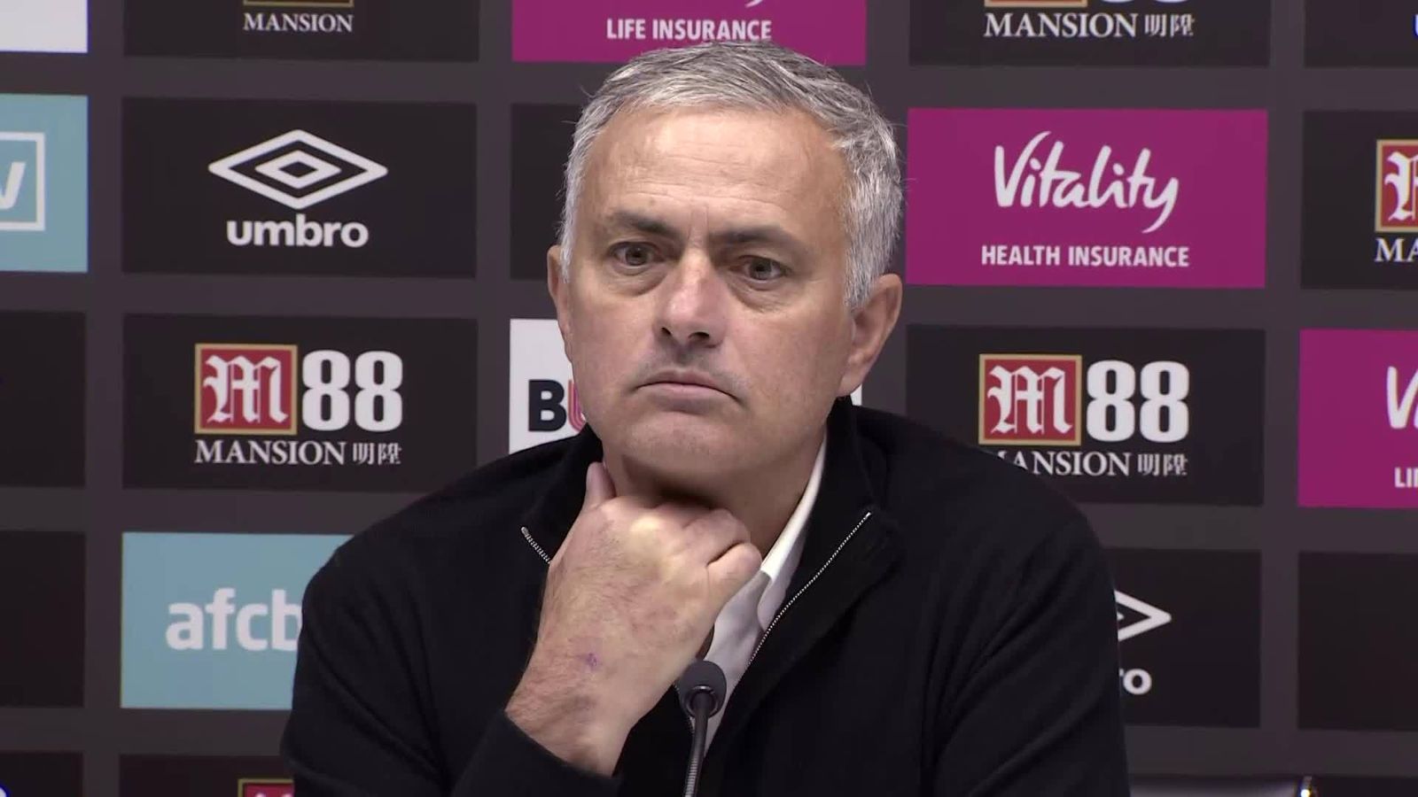 Jose: Man Utd showed instability | Football News | Sky Sports