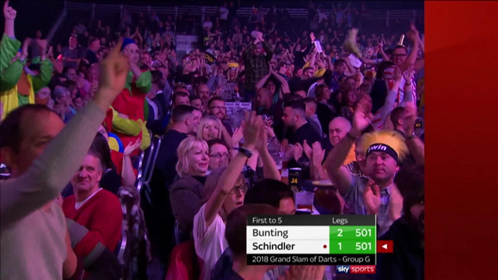 Bunting's big fish finish! | Darts News | Sky Sports