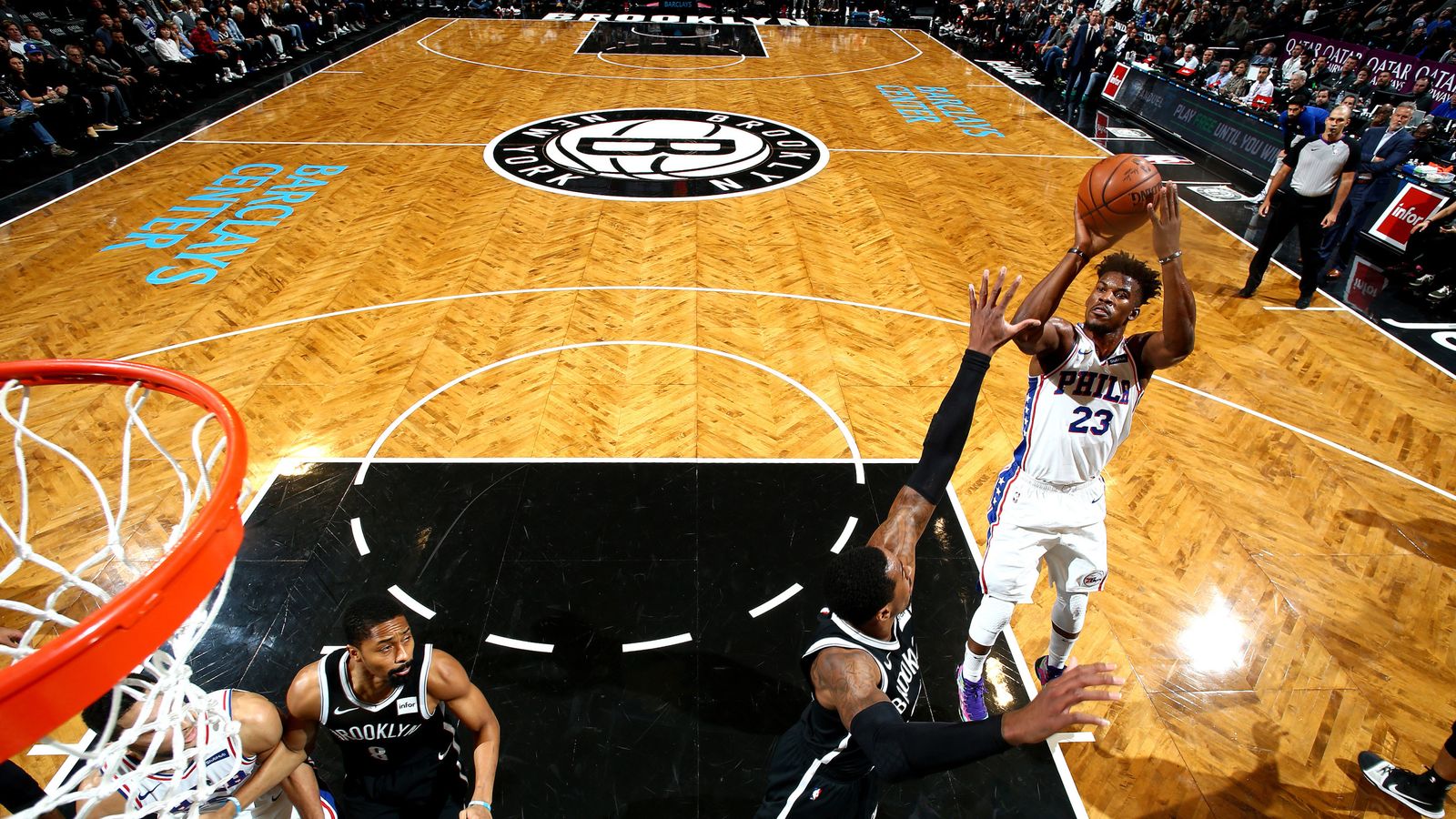 Jimmy Butler drains last-second three-pointer as Philadelphia 76ers ...