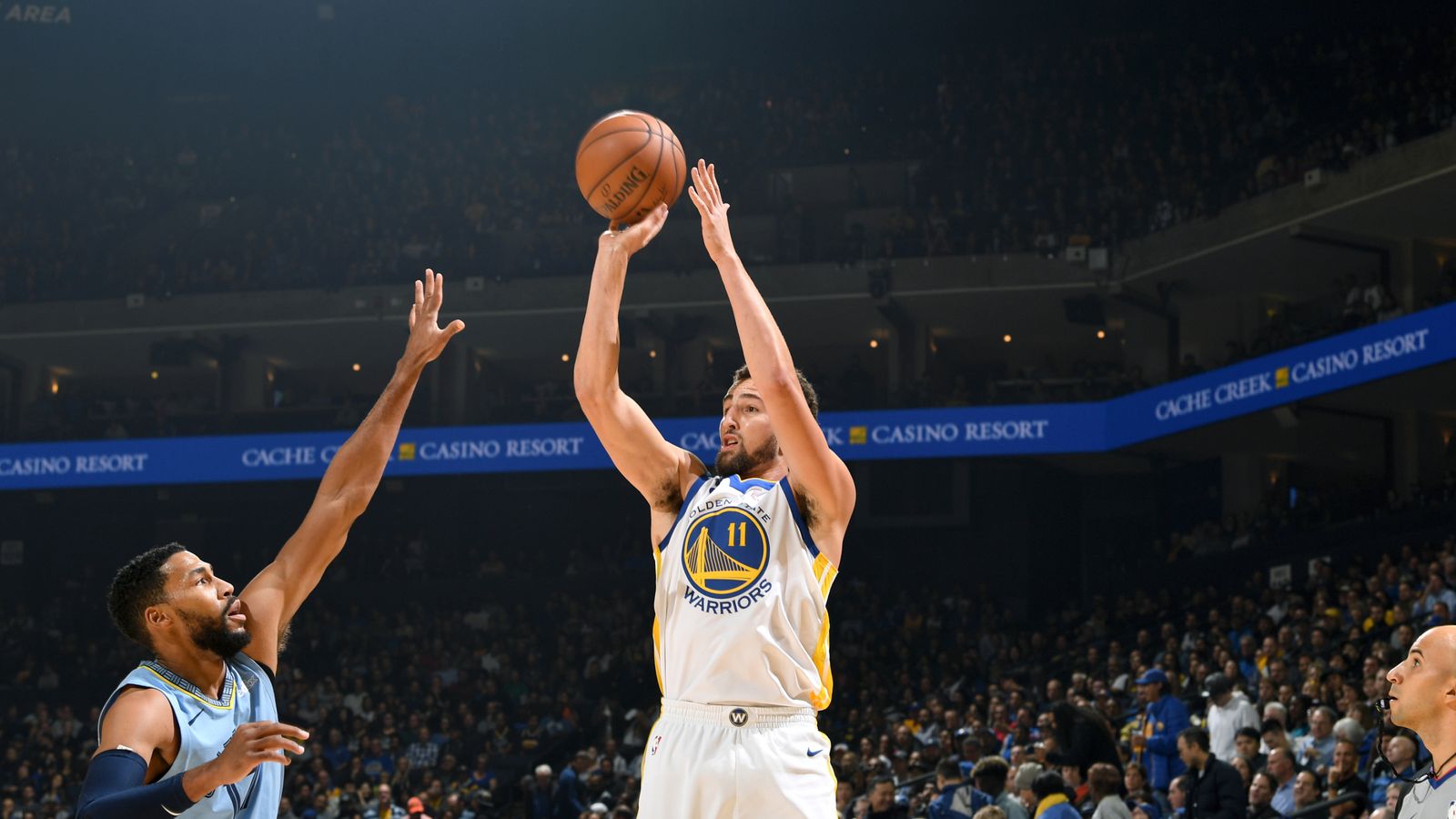 Stephen Curry and Klay Thompson lead Golden State Warriors to 117-101 ...