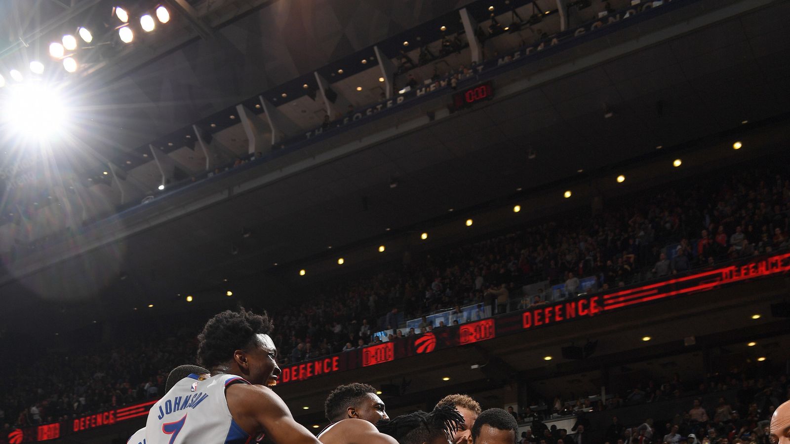 Detroit Pistons' Reggie Bullock hits buzzer-beater to sink Toronto ...