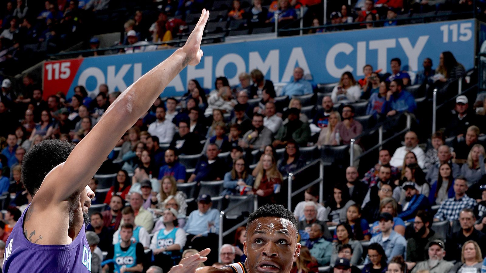 Russell Westbrook produces dominant display as Oklahoma City Thunder ...