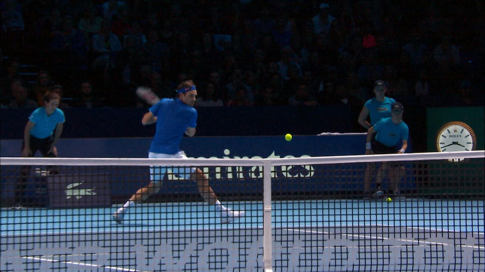 Alexander Zverev apologises over ball boy incident during Roger Federer victory at the O2 ...