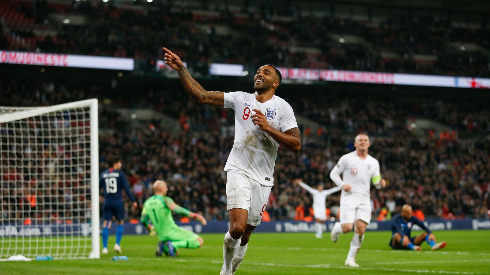 Callum Wilson: I've got no words after debut England goal | Football ...