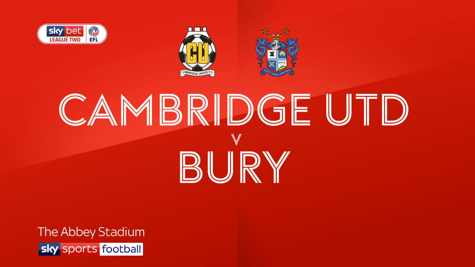 Cambridge vs Bury preview | Football News | Sky Sports