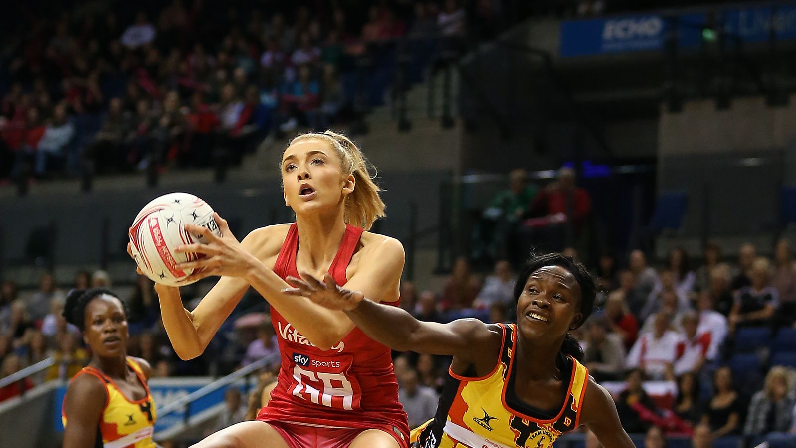 England Roses complete series win against Uganda She Cranes | Netball ...