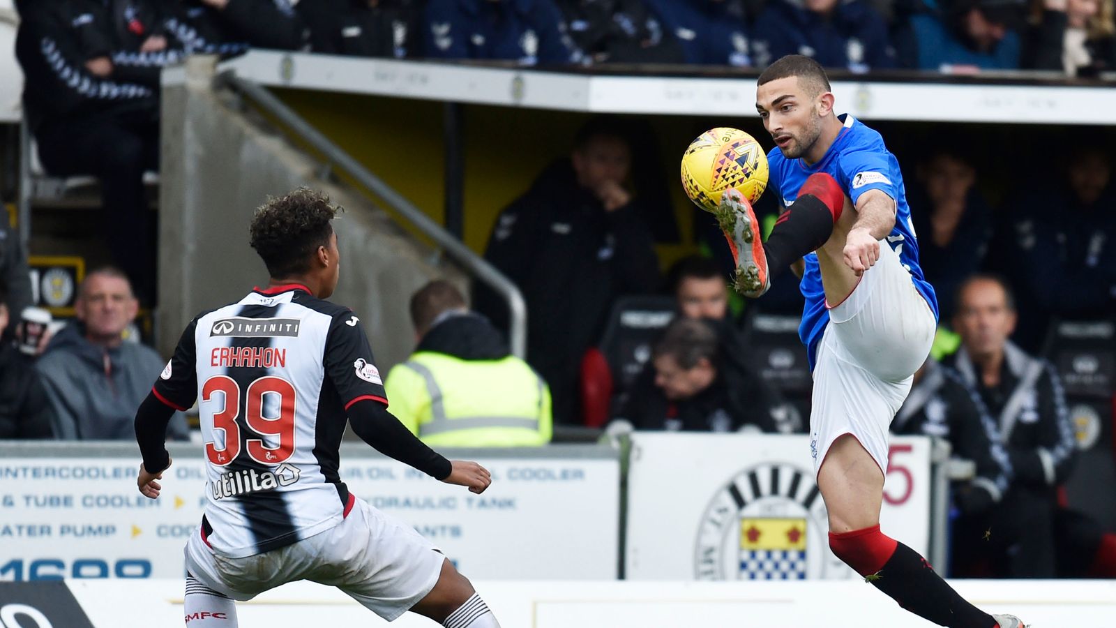 Rangers' Eros Grezda vows to improve after making full debut for club ...