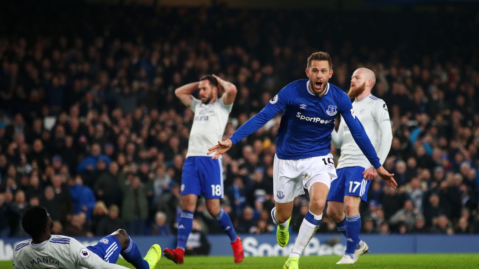 Everton 1 - 0 Cardiff - Match Report & Highlights
