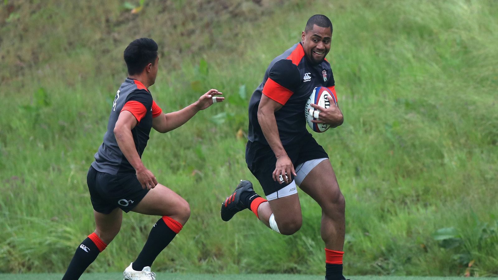 Joe Cokanasiga is a player of 'great promise' for England, says Eddie ...