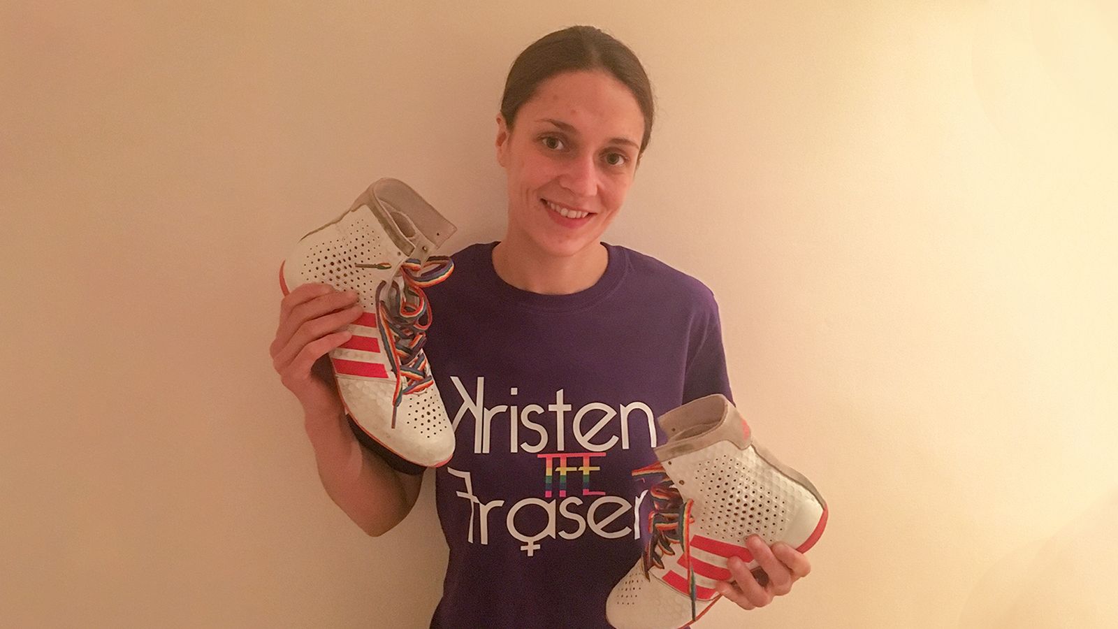 Rainbow Laces: Kristen Fraser still has strong faith in LGBT+ ...