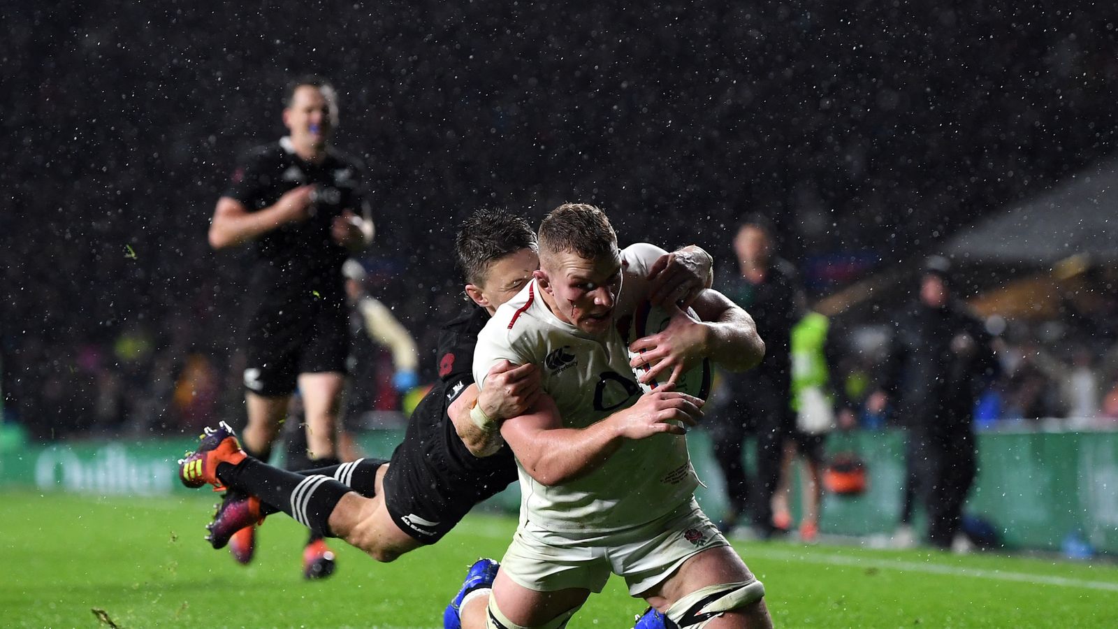Referee wrong to overturn Sam Underhill try for England against New ...