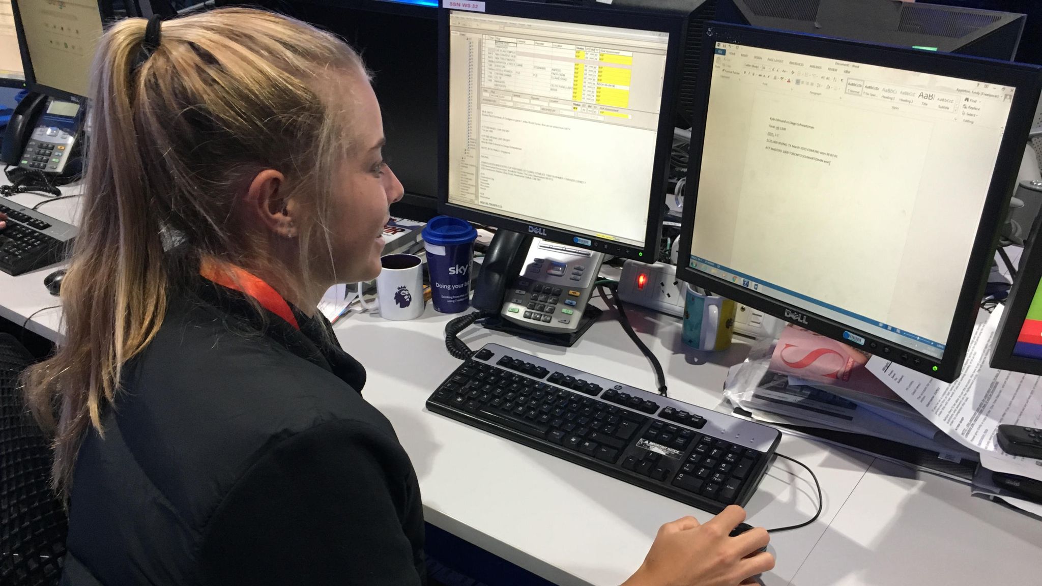 Scholar and tennis star Emily Appleton on work experience at Sky ...