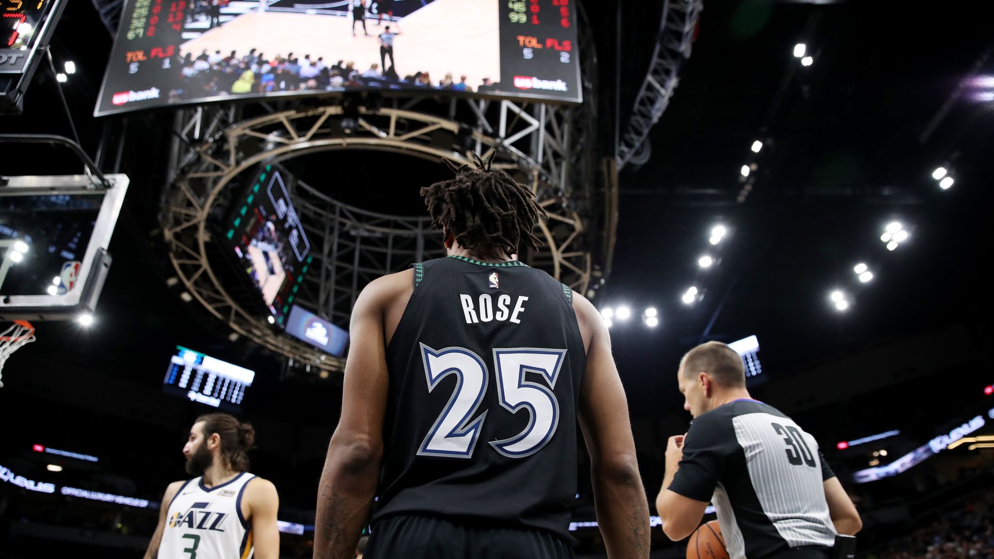 Minnesota Timberwolves' Derrick Rose in tears after scoring 50 points ...