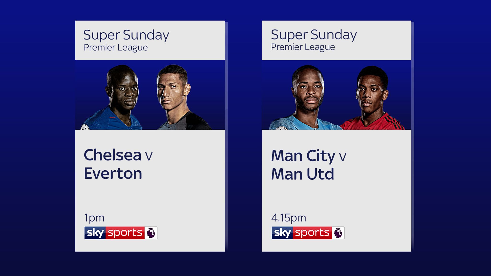 Essential Stats: Manchester City vs Manchester United on Super Sunday ...