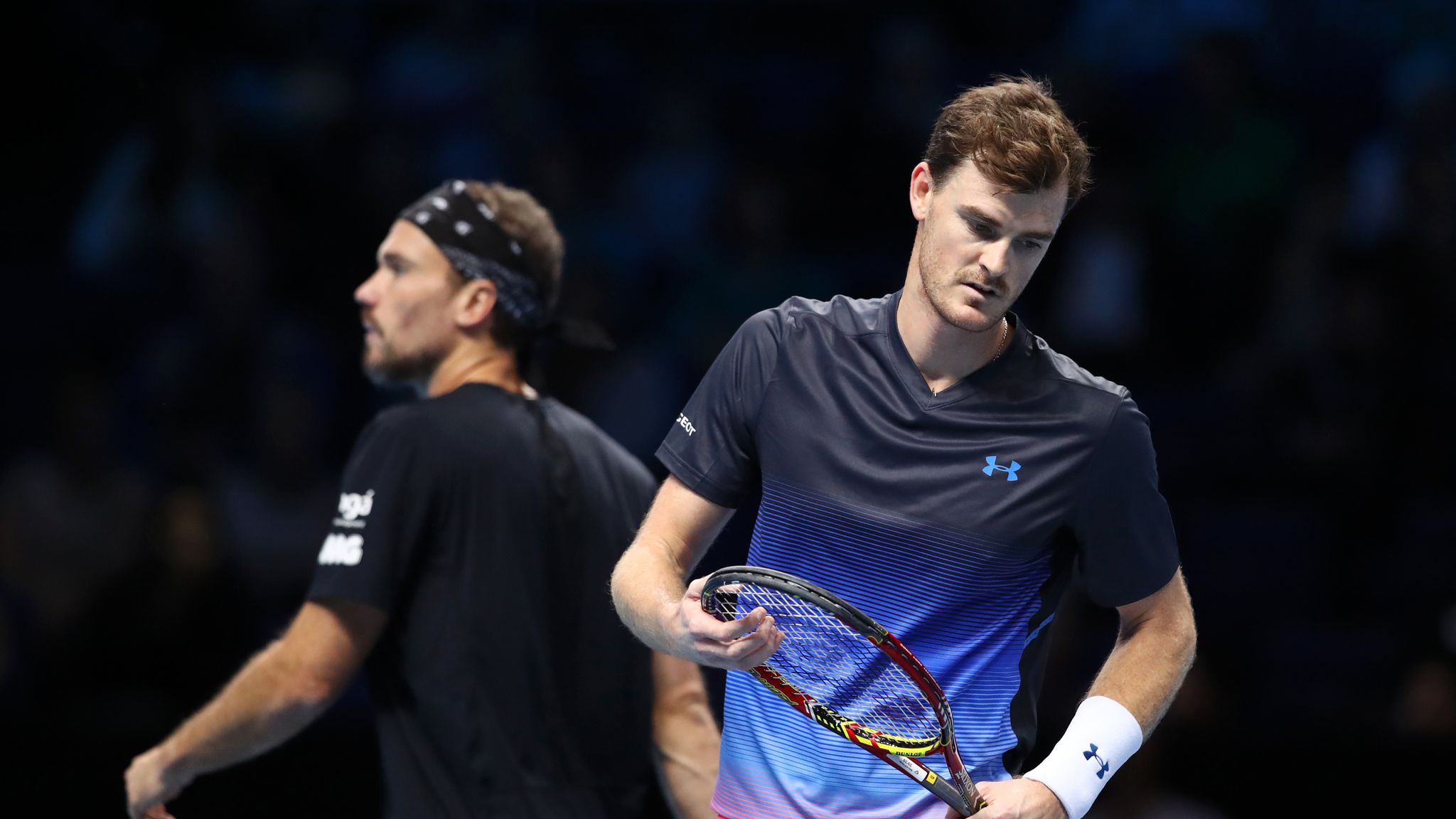 Jamie Murray and Bruno Soares win opening ATP Finals match at The O2 ...