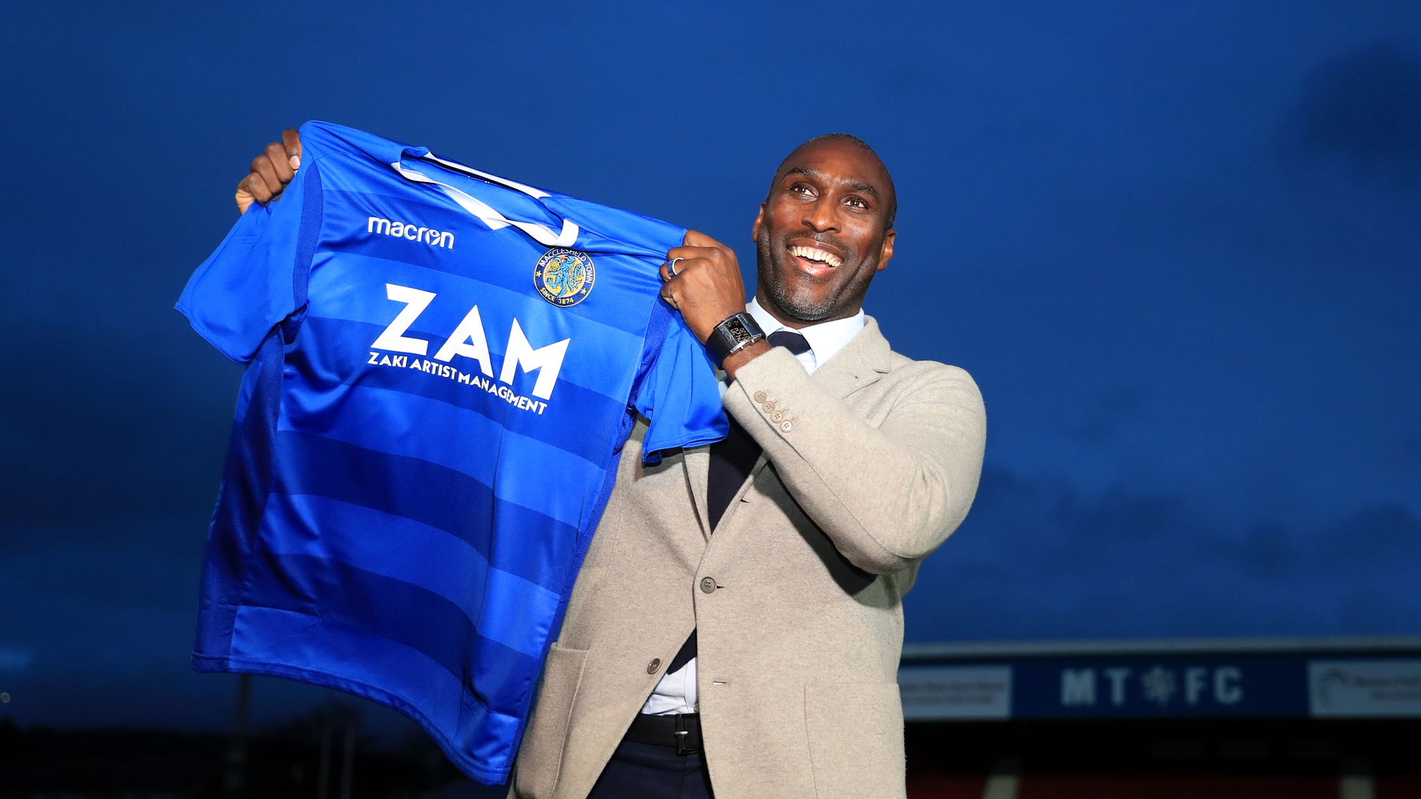 Sol Campbell feels he has all the credentials to thrive as Macclesfield ...