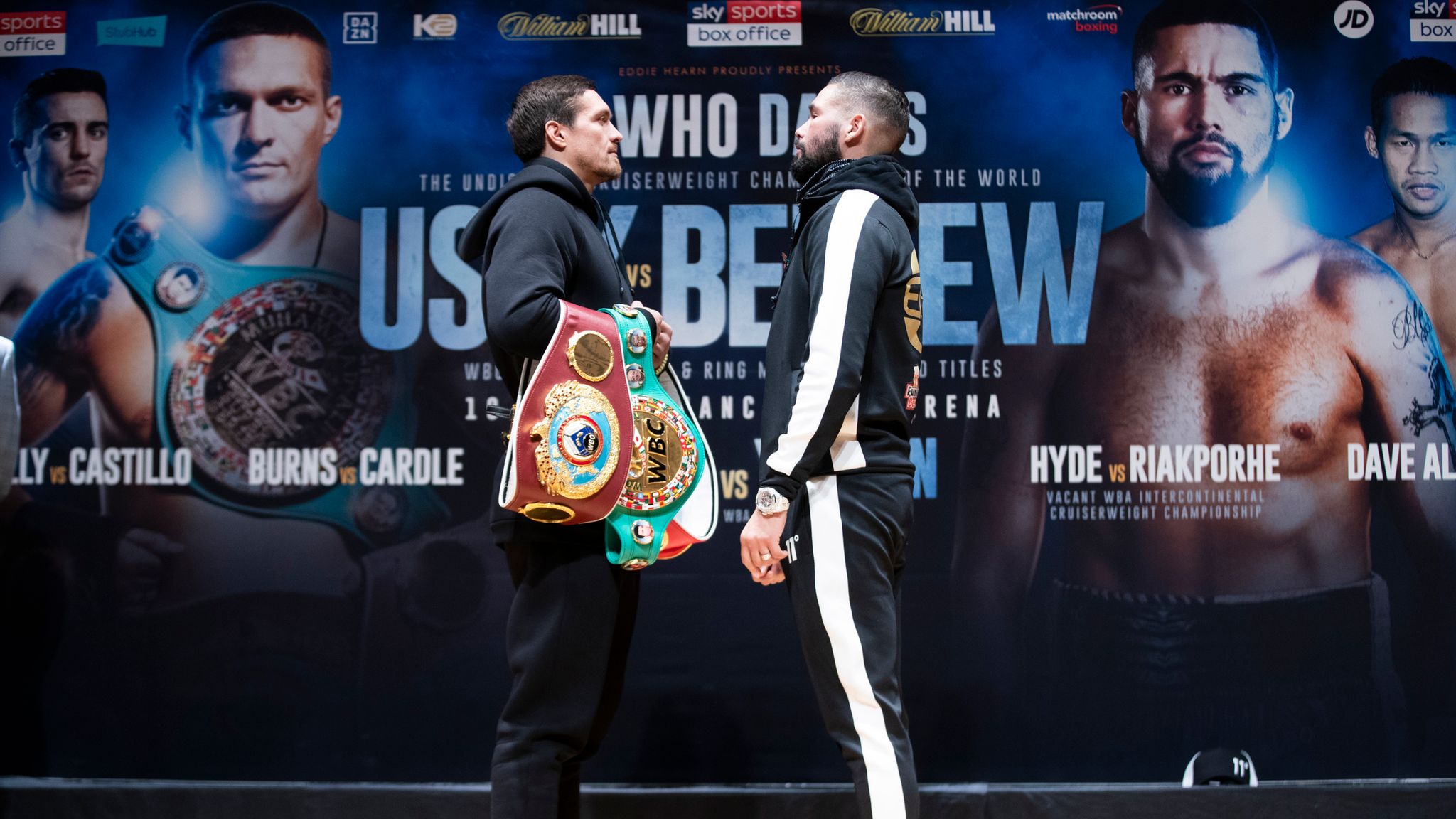 Usyk vs Bellew: David Haye says Tony Bellew can beat Oleksandr Usyk ...