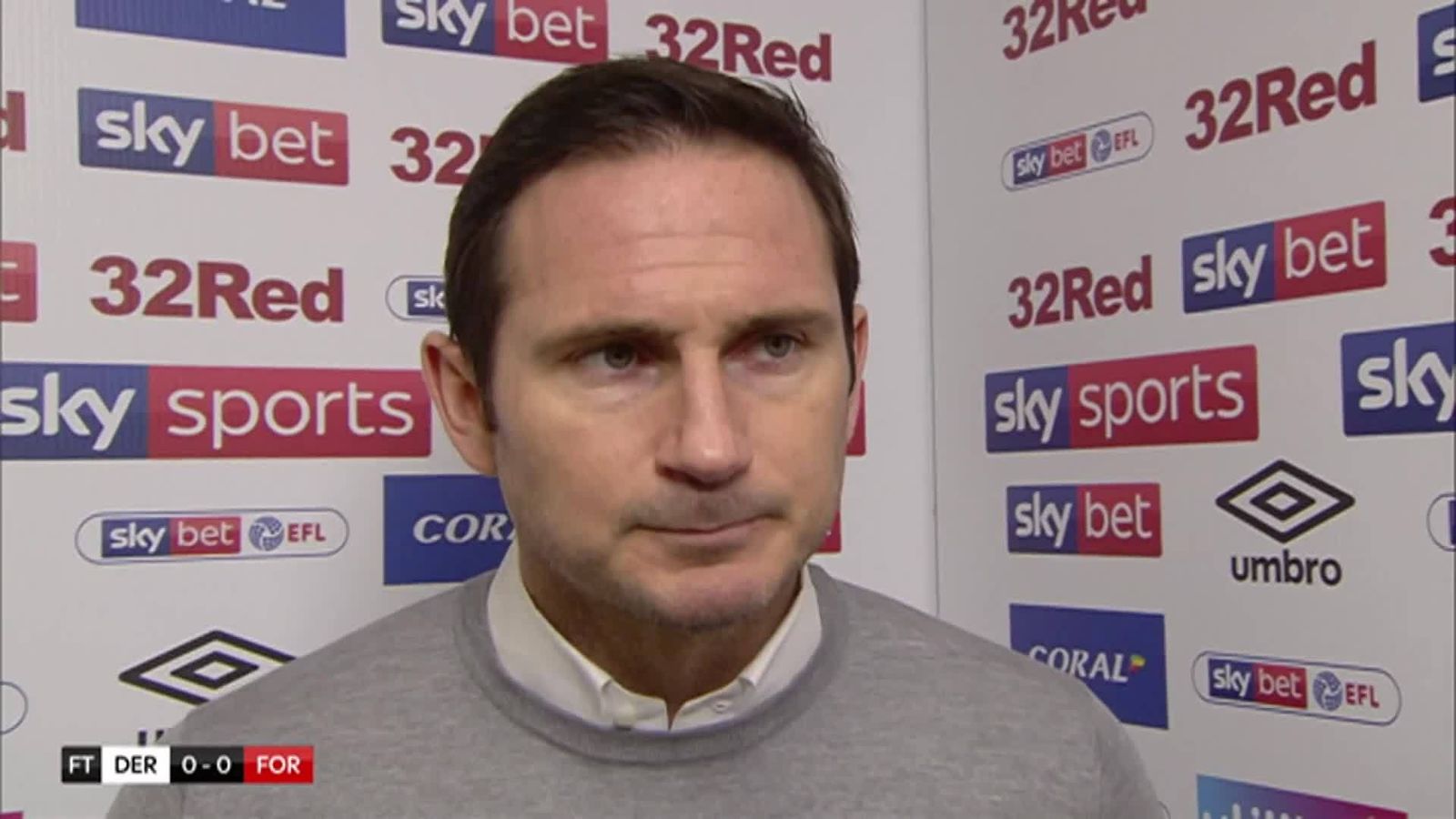 Derby boss Frank Lampard says referee Keith Stroud got penalty call ...