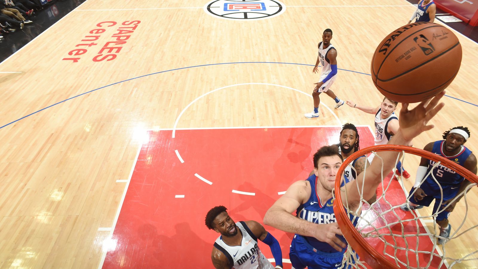 Danilo Gallinari outduels Luka Doncic as Los Angeles Clippers beat ...