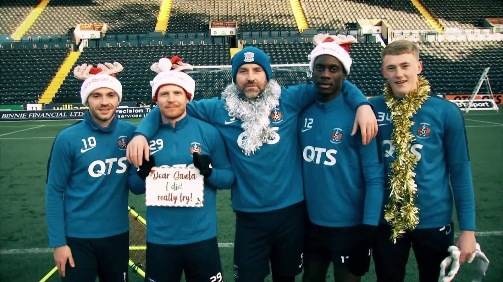Kilmarnock’s Xmas Top Bins! | Football News | Sky Sports