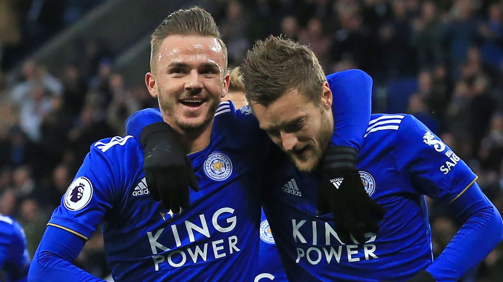 Leicester 2-0 Watford: Jamie Vardy and James Maddison helps Foxes move ...