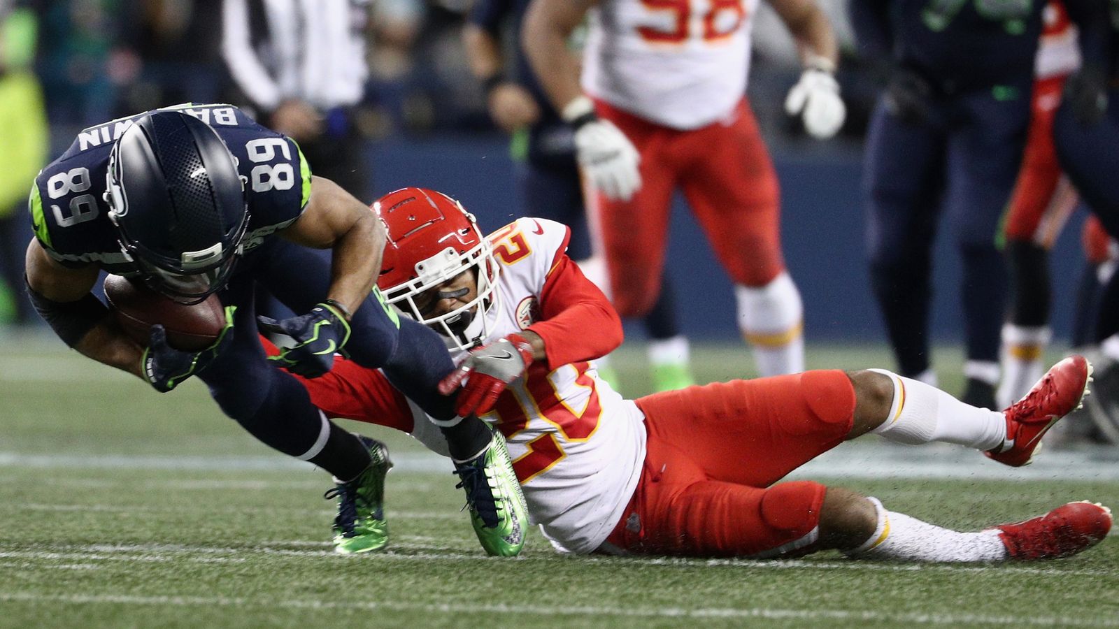 Kansas City Chiefs 31-38 Seattle Seahawks: Russell Wilson throws three ...