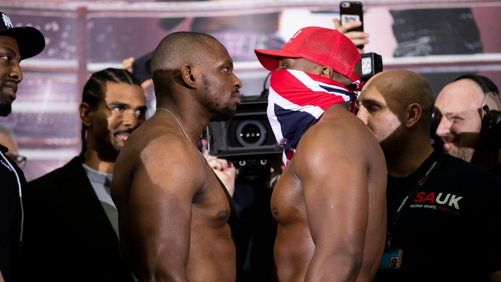 Whyte vs Chisora 2: Bust-up after heavyweight rivals weigh in | Boxing ...